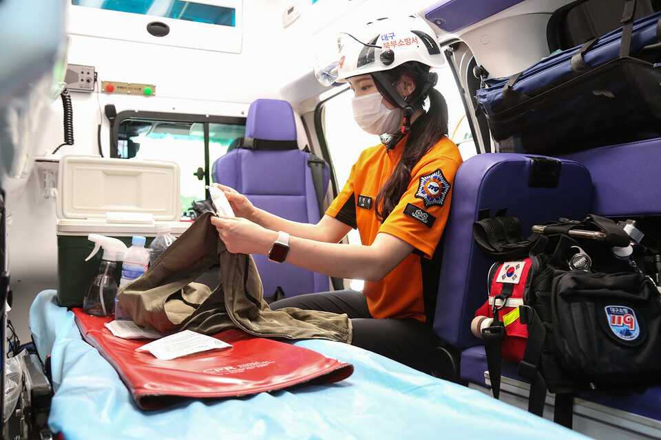 대구소방, 본격 무더위 대비‘119폭염구급대’운영