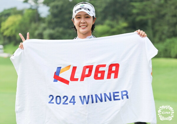 KLPGA 박지영, 생애 최초 K랭킹 1위 등극