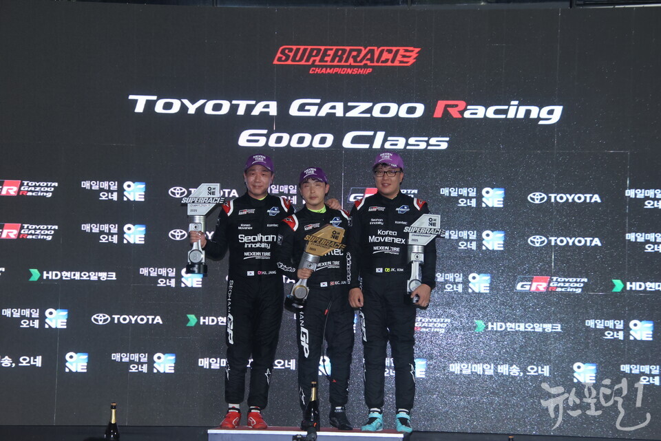 슈퍼레이스, 서한 GP 도요타 가주 레이싱 6000 클래스 정의철 첫 우승
